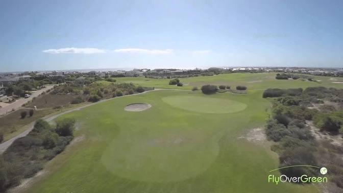 Atlantic Beach Golf Club - drone aerial video - Golf course - Hole#08 ...