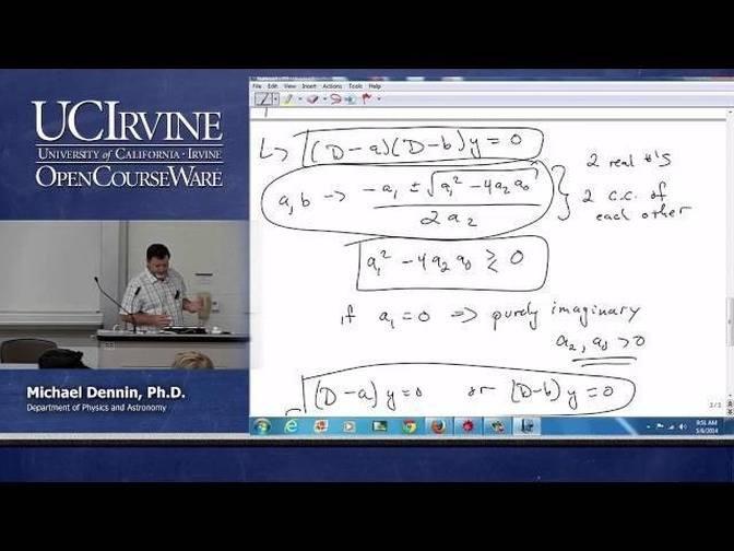 Mathematical Methods Of Physics Lecture 12 2