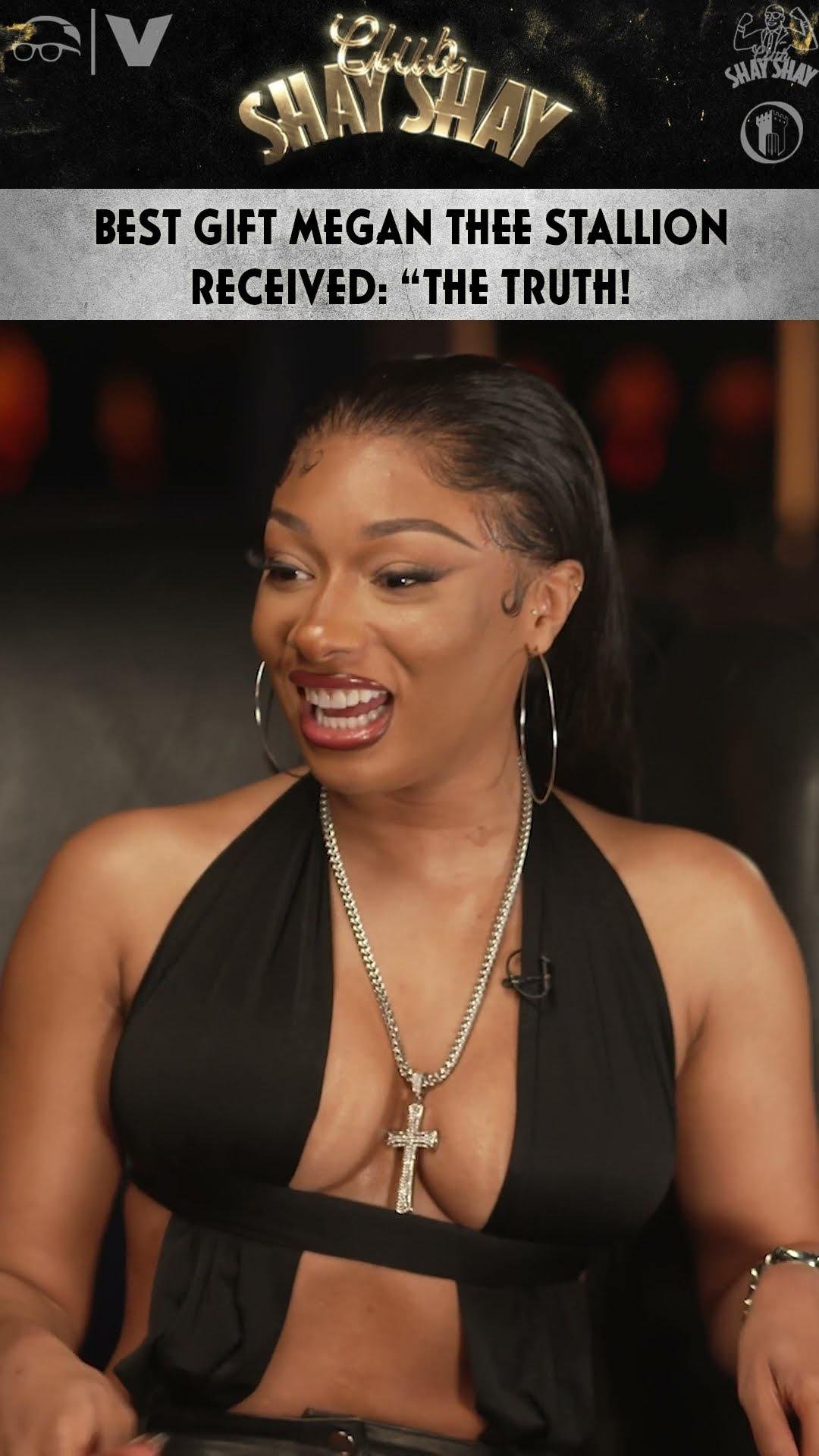 Best Gift Megan Thee Stallion Received: The Truth | CLUB SHAY SHAY | Shorts | Club Shay Shay ...