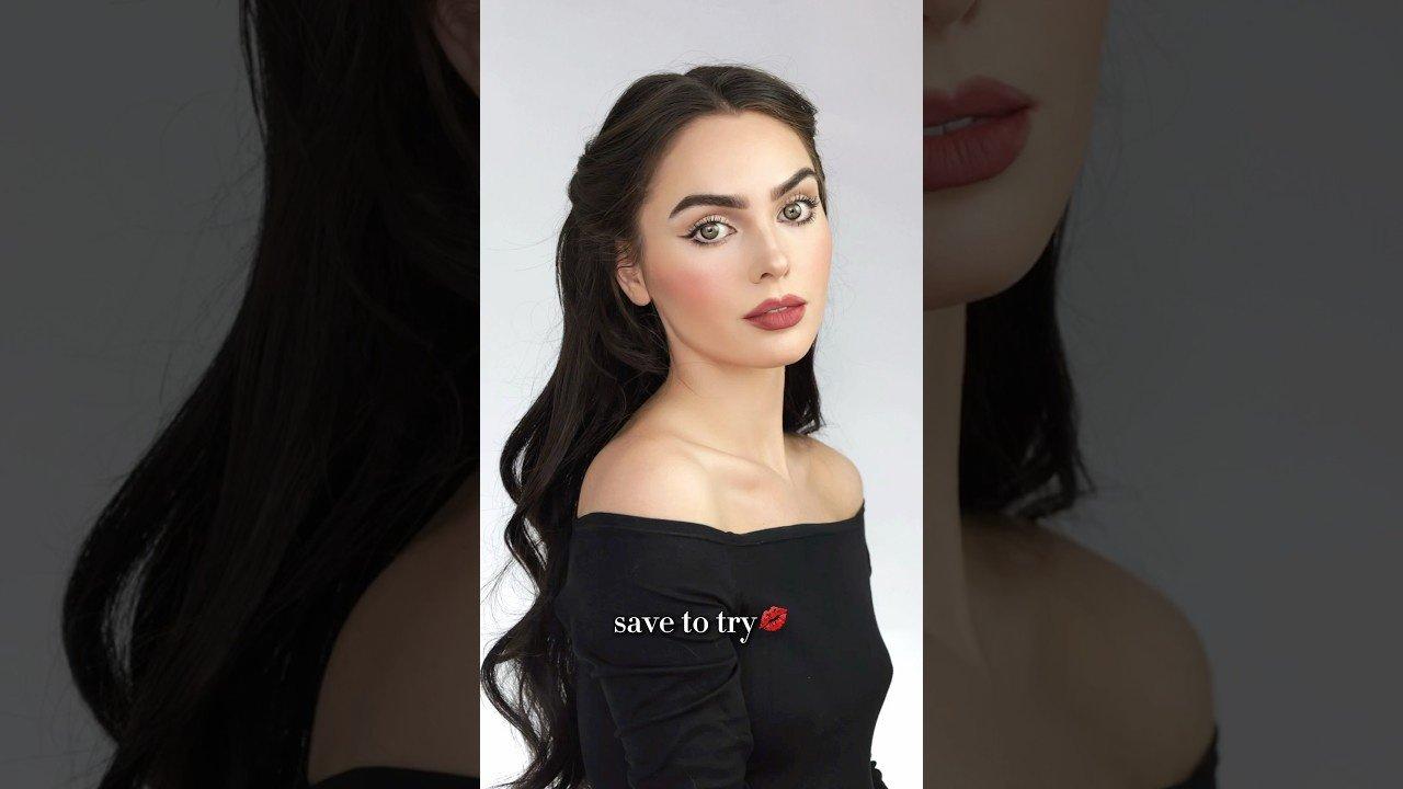 HIGH CONTRAST MAKEUP tutorial 🖤 | Shorts | Jackie Wyers | Gan Jing World - Technology for ...