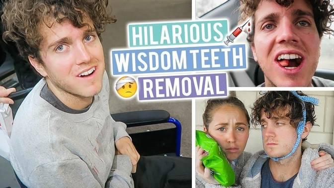 HILARIOUS Couple Wisdom Teeth Removal GONE WRONG #couplegoals | Videos ...