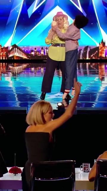 I Think He's Going Down on Me! 😳 #bgt#britainsgottalent #simoncowell ...