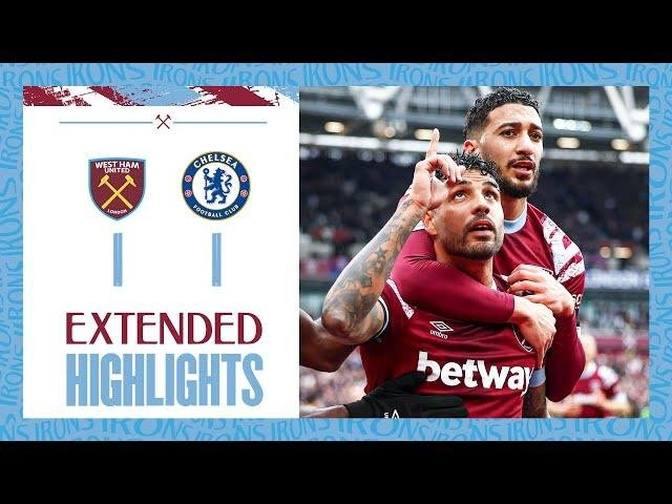 (Premier League 2022/2023): Highlights West Ham - Chelsea | Videos ...