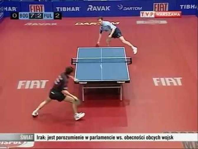 Champions League- Jan Ove Waldner-Wang Zeng Yi | Videos | Table Tennis ...