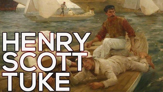 Henry Scott Tuke: A collection of 230 paintings (HD) | Videos ...